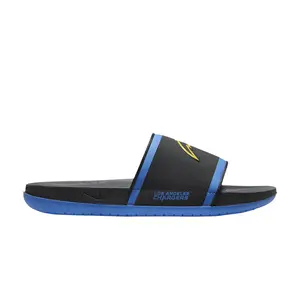 Nike Nfl X Offcourt 'los Angeles Chargers' Slide - Black