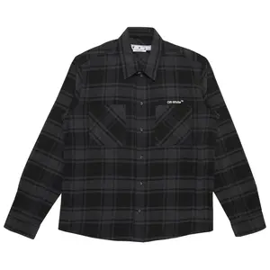 Off-White Outline Arrows Flannel Shirt