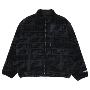 Supreme Geo Reversible Windstopper Fleece Jacket - Black