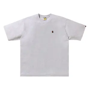 BAPE Ape Head One Point Tee - Grey