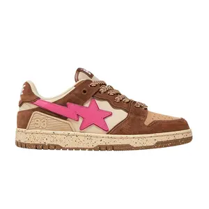 A BATHING APE Sk8 Sta #6 Sneakers - Brown