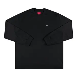 Supreme Small Box Long-sleeve Tee - Black
