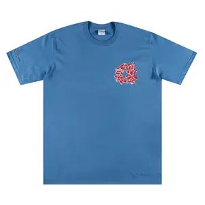 Supreme Support Unit Tee 'dusty Light Royal - Blue
