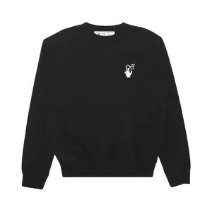 Off-White Caravaggio Lute Slim Crewneck - Black