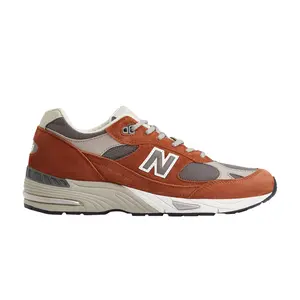 NEW BALANCE 991 Made In England 'Underglazed' Sneakers Brown