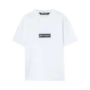 Palm Angels Gd Box Logo Tee - White