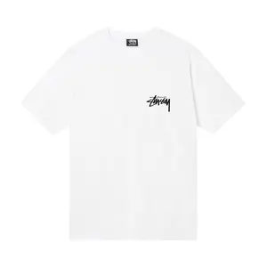 StÜssy Withered Flower Tee - White