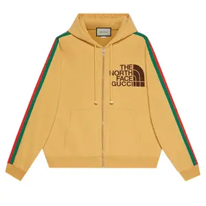 The North Face X Gucci Web Print Cotton Sweatshirt