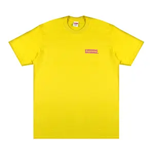 Supreme No More Shit Tee 'lemon - Yellow