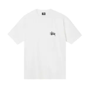 StÜssy Skull Wings Pigment Dyed Tee - White