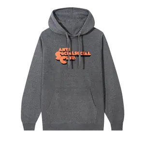 ANTI SOCIAL SOCIAL CLUB Clamps Gunmetal Hoodie Grey