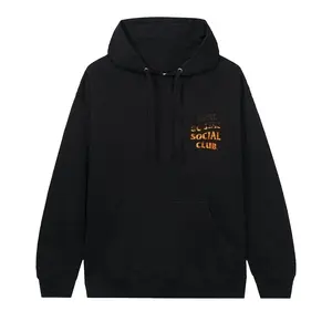 ANTI SOCIAL SOCIAL CLUB A Fire Inside Flame Hoodie - Black