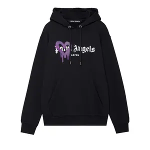Palm Angels Aspen Heart Sprayed Hoodie