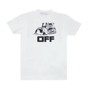 Off-White World Caterpillar Short-sleeve Slim Tee /black - White