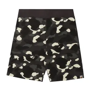 A BATHING APE Online Exclusive City Camo Sweat Shorts - Black