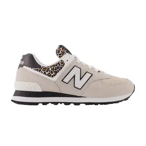 NEW BALANCE 574 Leopard Sneakers - Grey