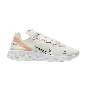 Nike React Element 55 Sneakers - White