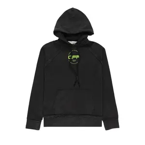 Off-White Incompiuto Hoodie With Hand Logo