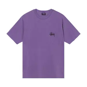 StÜssy Skull Wings Pigment Dyed Tee - Purple