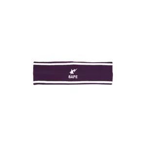 A BATHING APE Headband - Purple