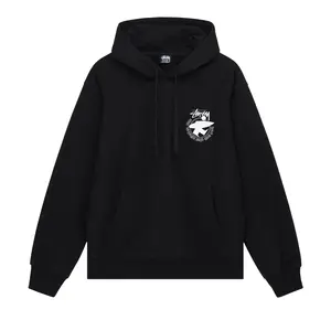 StÜssy Beach Roots Hoodie - Black