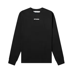 Off-White Marker Long-sleeve Tee /red