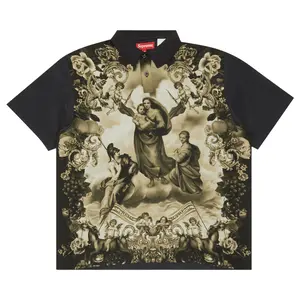 Supreme Heavenly Silk Polo - Black