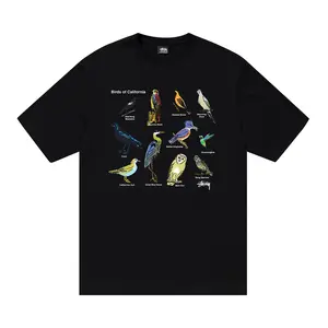 StÜssy California Birds Tee - Black