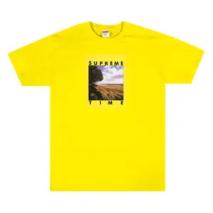 Supreme Time Tee - Yellow