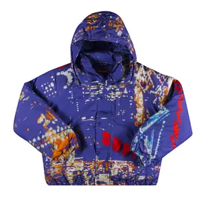 Supreme City Lights Puffy Jacket - Purple