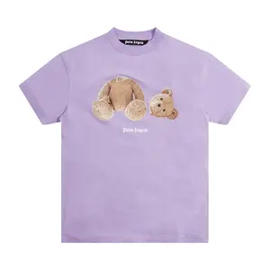 Palm Angels Bear Classic Tee 'lilac/brown - Purple