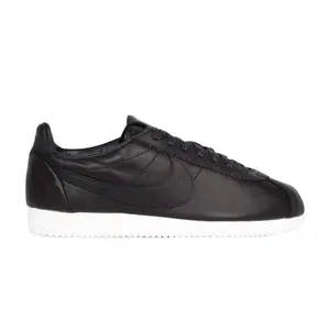 Nike Classic Cortez Premium Qz Ts Sneakers - Black