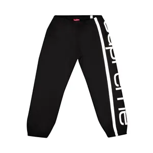Supreme Big Logo Paneled Sweatpant - Black