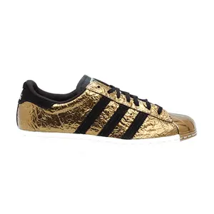 Adidas Superstar 80s Metal Toe Foil Sneakers - Gold