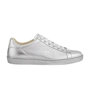 Gucci Ace Metallic Sneakers - Silver
