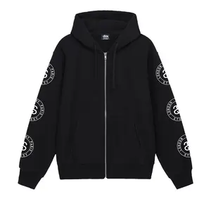 StÜssy Seal Zip Hoodie