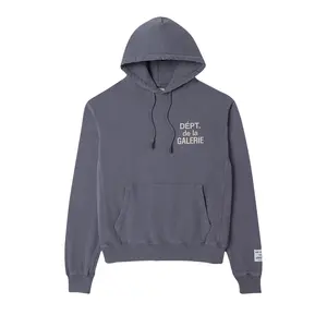 GALLERY DEPT. French Logo Vintage Hoodie - Blue