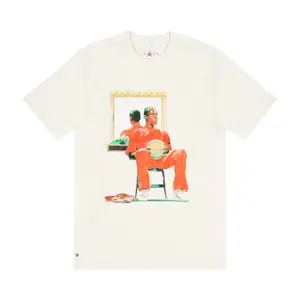 JORDAN Artist Series Jacob Rochester Tee 'sail - White