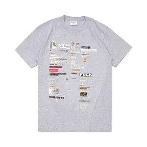 Supreme Cutouts Tee 'heather - Grey