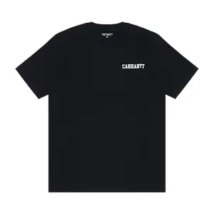 Carhartt Work In Progress College Script It T-shirt - Black