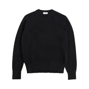 Off-White Mohair Arrow Knit Crewneck - Black