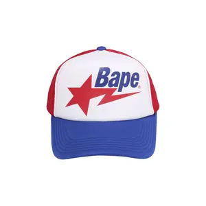 A BATHING APE Sta Mesh Cap - Red