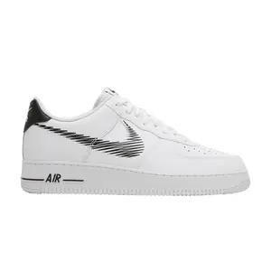 Nike Air Force 1 Low 'zig Zag' Sneakers - White