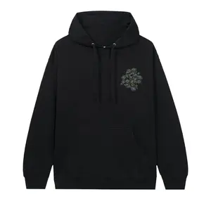ANTI SOCIAL SOCIAL CLUB Strip Hooded Sweatshirt - Black