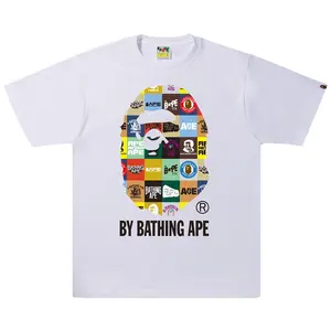 A BATHING APE Classic Logo Tee - White