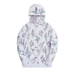 Kith Botanical Floral Williams Iii Hoodie - Grey