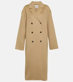 TOTEME Oversized Double-breasted Wool Coat