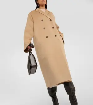 TOTEME Oversized Double-breasted Wool Coat