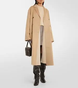 TOTEME Oversized Double-breasted Wool Coat