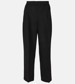 Women's Cropped High-Rise Pants
